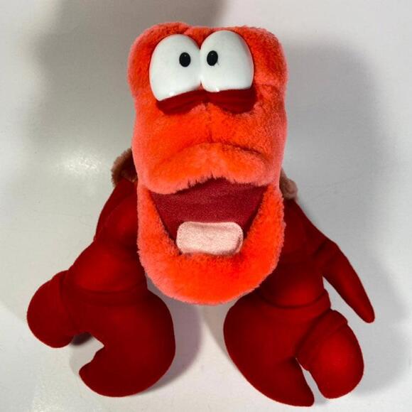 Disney | Toys | X 12 Vintage Disney Little Mermaid Sebastian Crab Plush ...